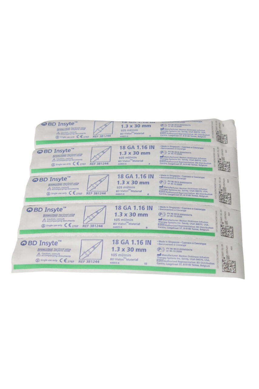 BD INSYTE 18G X 1.16″, 50’S (ITEM CODE: 381244) – Joyson